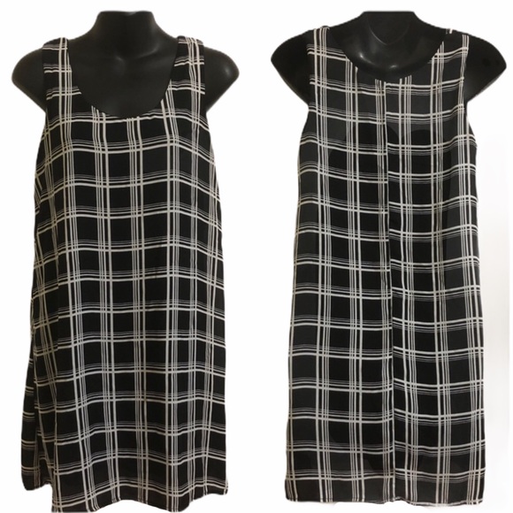 bailey blue | Dresses | Black Graph Checker Design Dress | Poshmark